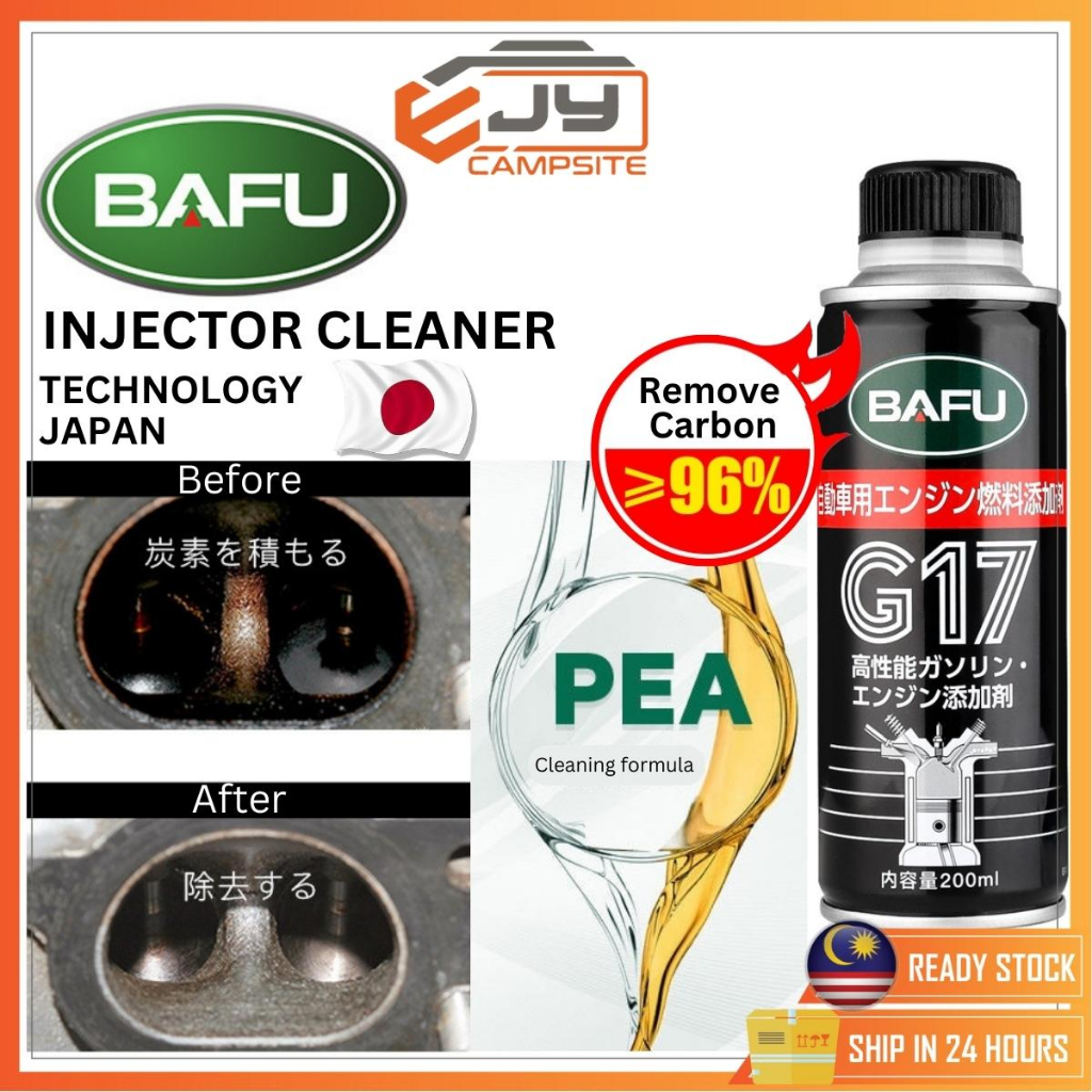Petrol 200ml Bafu G17 Engine Fuel Injector Cleaner Injection Catalytic ...