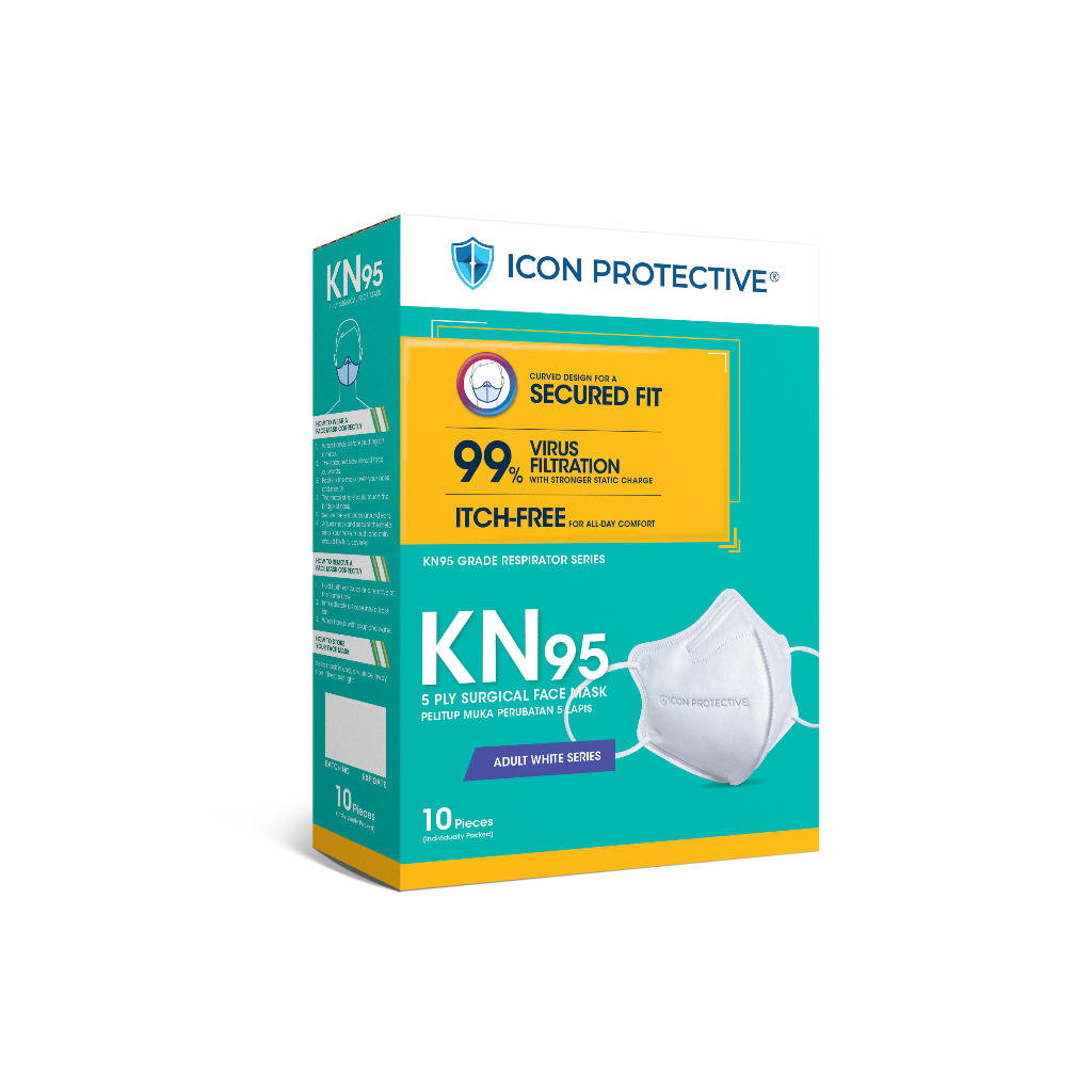 Icon Protective KN95 Series - (10pcs ) | Shopee Malaysia