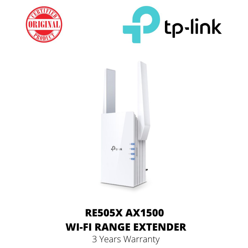 TP-LINK RE505X AX1500 RE705X AX3000 WI-FI 6 RANGE EXTENDER | Shopee ...