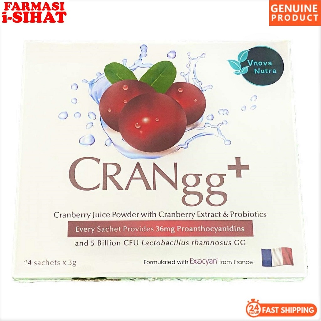 👍👍CRAN gg+ (Cranberry Juice Powder with Cranberry Extract & Probiotics ...