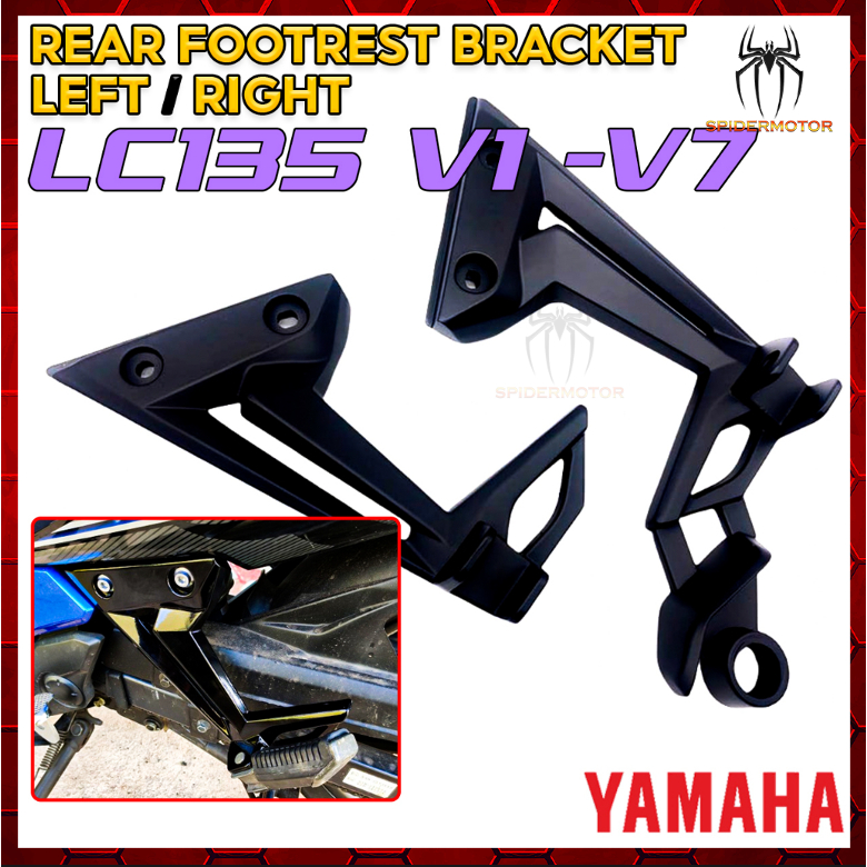 YAMAHA LC135 NEW V2 V3 V4 V5 V6 FOOTREST BRACKET REAR ORIGINAL YAMAHA | Shopee Malaysia