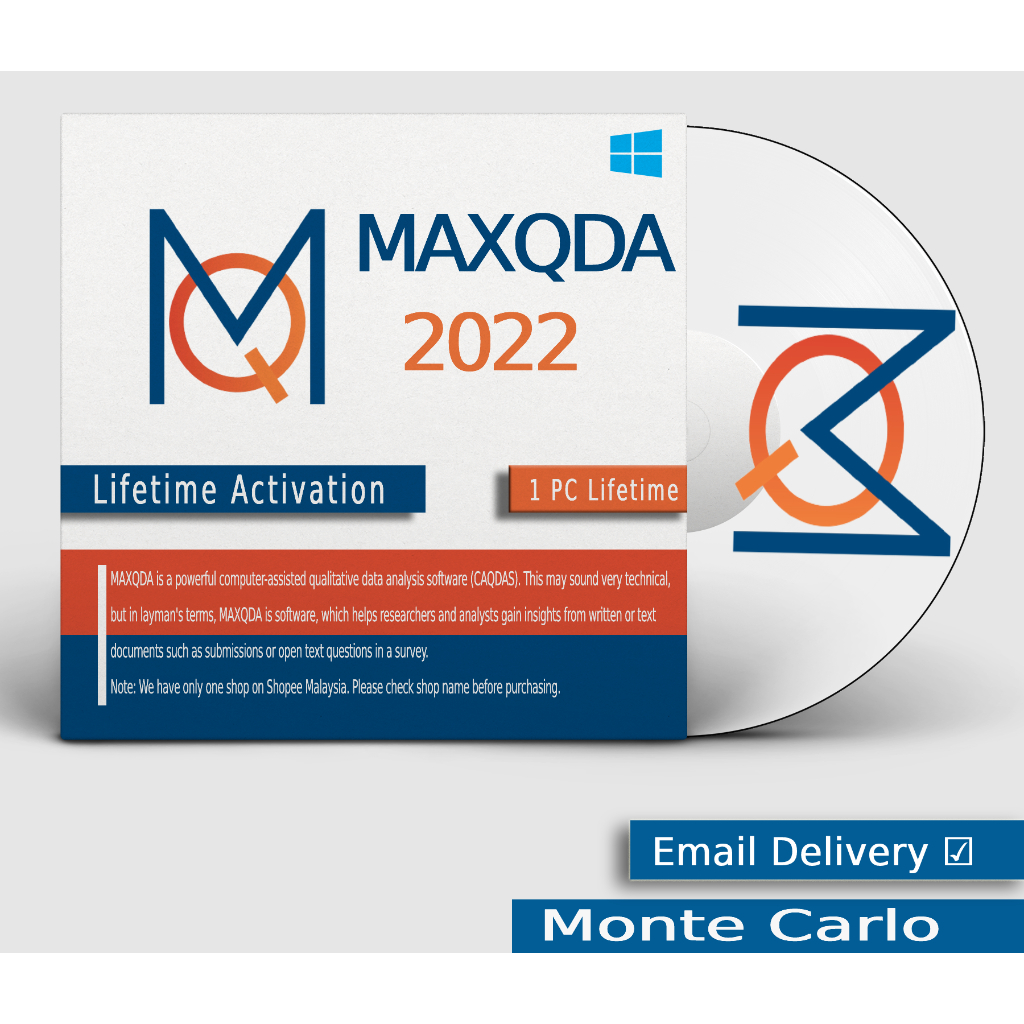 Maxqda 2022 - Lifetime License - Limited Stock | Shopee Malaysia