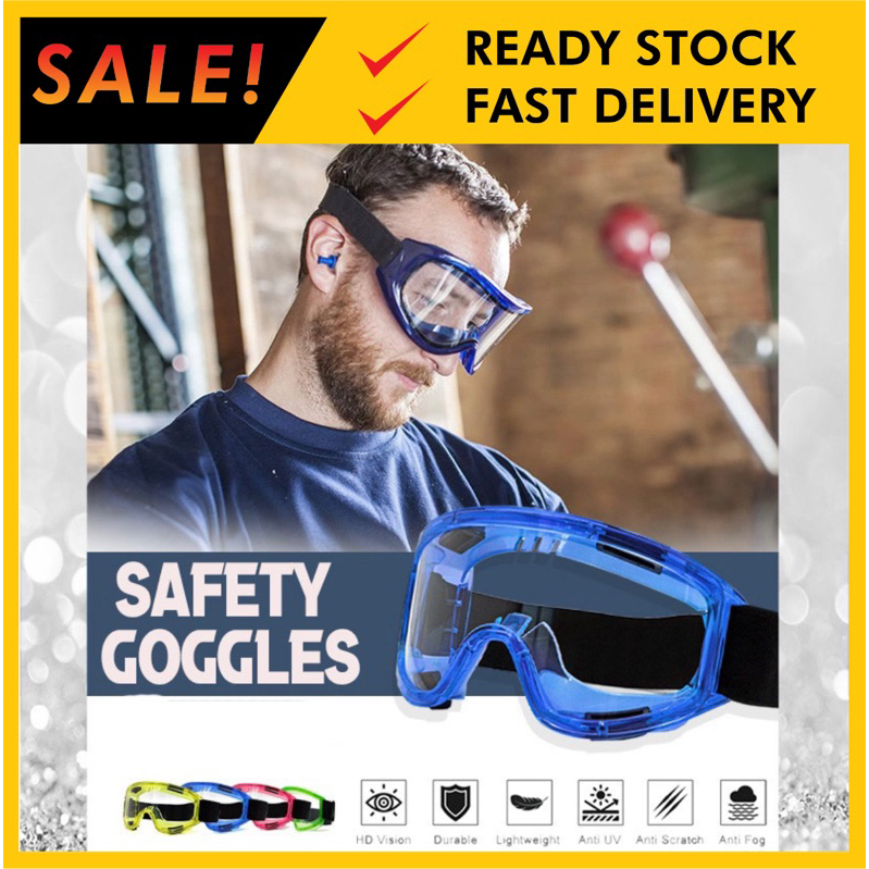 Safety Spectacle Professional Safety Goggles Anti-Fog Goggles ...