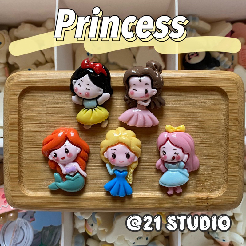Glossy Princess High Quality Charms DIY Resin Accessories Decorations ...