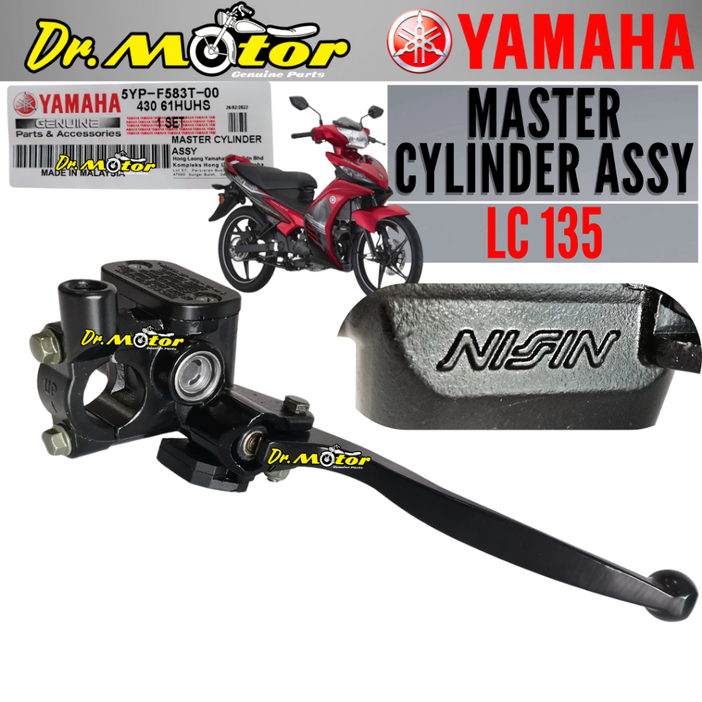 LC135 V1-V8 Y15ZR Y16ZR LAGENDA110 SRL110 NISSIN FRONT MASTER PUMP ...