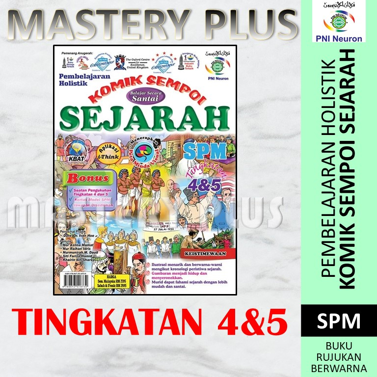 PEMBELAJARAN HOLISTIK:KOMIK SEMPOI SEJARAH SPM TINGKATAN 4&5 -BUKU ...