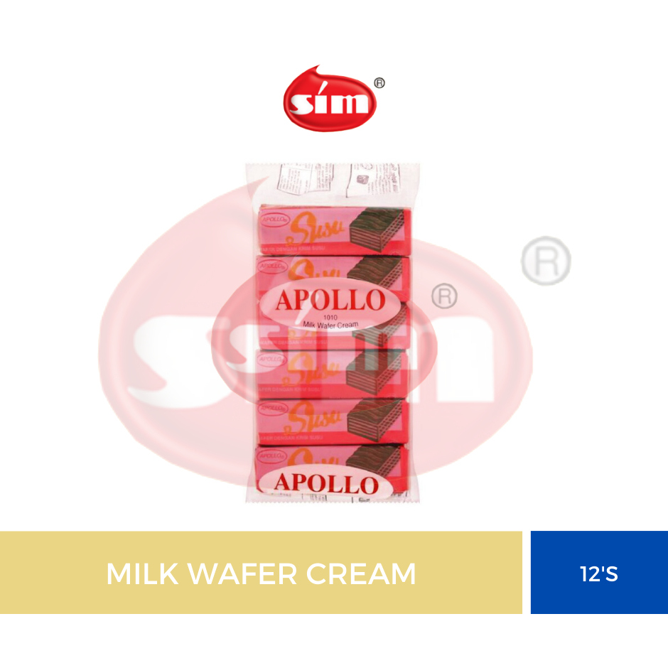 APOLLO CREAM WAFER (4PKTX12'S) | Shopee Malaysia