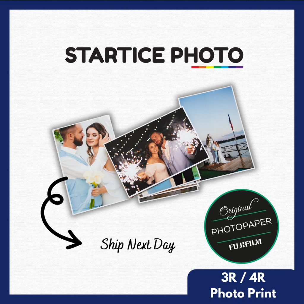 Startice Photo Print 3R | 4R Cuci gambar murah | Shopee Malaysia