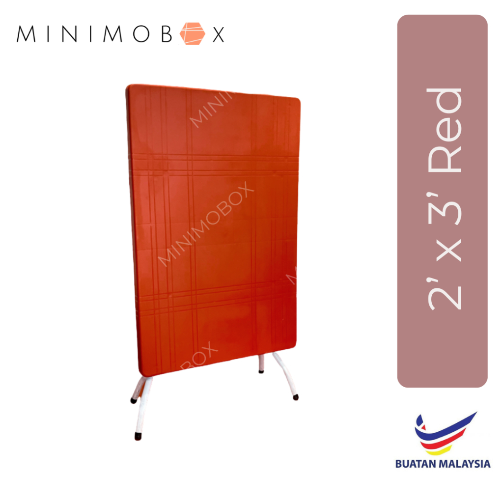 Meja Lipat/ Meja Pasar Malam/ Plastic Table/ Foldable Plastic Table ...