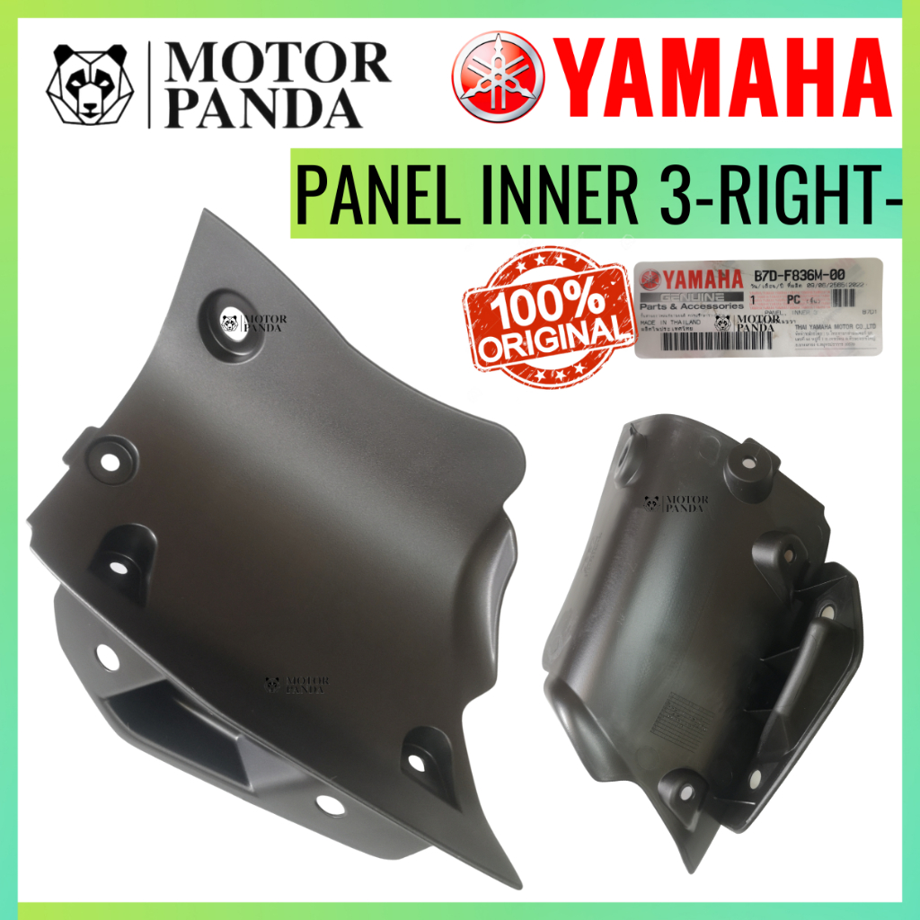 MT-15 MT15 VVA INNER SET COVER PART HITAM BLACK KAVER METER PANEL SIDE ...
