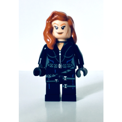 Lego Minifigures Super Heroes sh035 Black Widow | Shopee Malaysia
