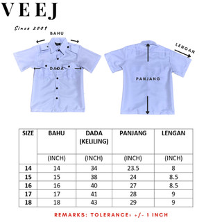 BAJU SECURITY UNIFORM BAJU GUARD UNIFORM I KEMEJA PUTIH POLYESTER ...