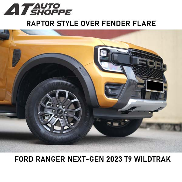 RAPTOR STYLE OVER FENDER FLARE FOR FORD RANGER NEXT-GEN 2023 T9 ...