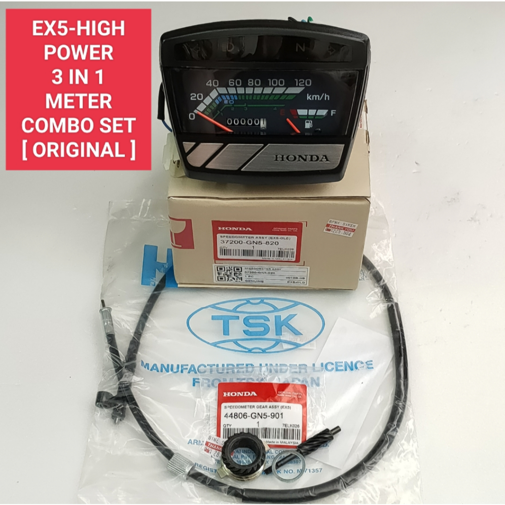 EX5 HIGH POWER [ ORIGINAL ] 3 IN 1 COMBO SET/METER ASSEMBLY + METER ...