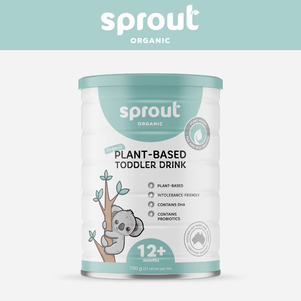 Children Plant Based Milk/Toddler/12+/Plant-Based/Sprout Organic/700g ...