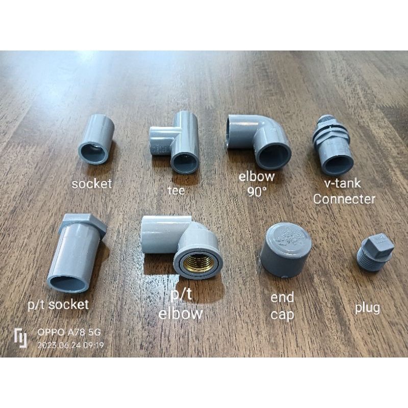 PVC Pipe Fitting Paip | Shopee Malaysia
