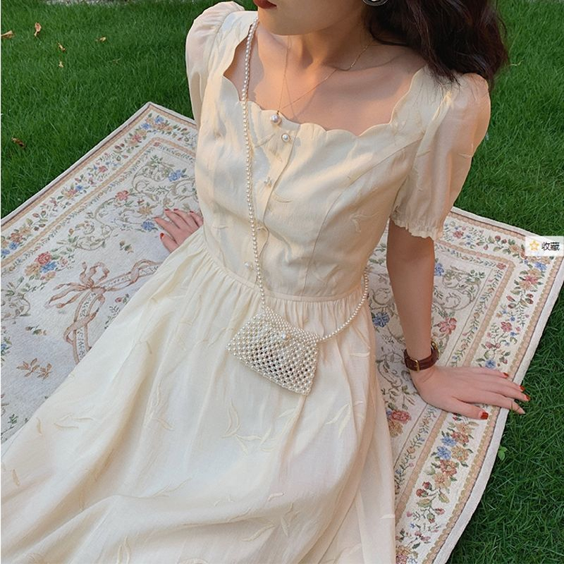 Embroidery Maxi Dress Korean Maxi Dress Korean Embriodery dress (Ready ...