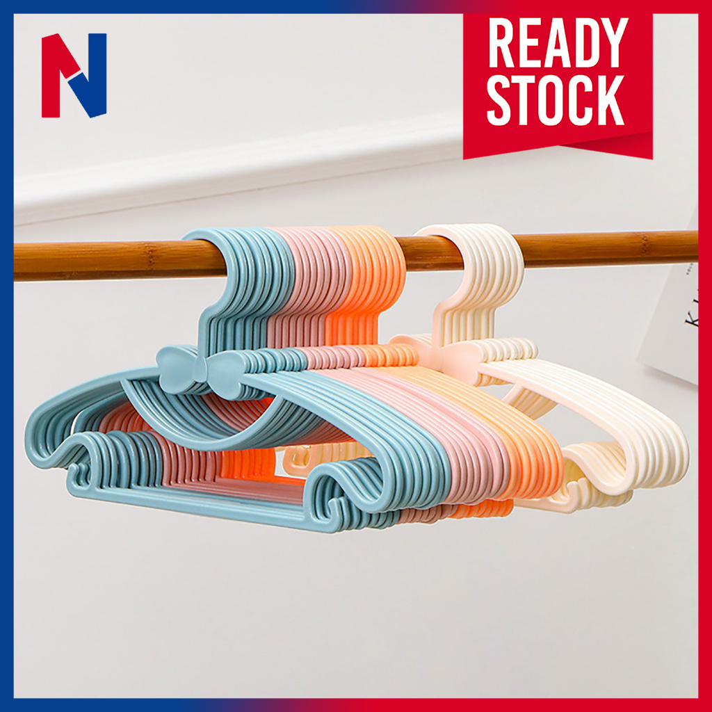 [NOVII] Hanger Clothes Adult & Kids Multifunctional Hanger Penyangkut ...