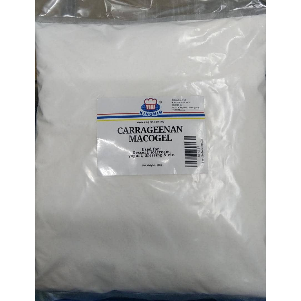 KINGHIN Carrageenan Powder/Serbuk Karagenan/卡拉胶粉 500g&1kg [HALAL ...