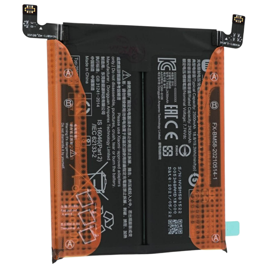 XIAOMI Mi 11T Pro 2107113SG BM58 11 T 21081111RG BM59 2107113SI 5000mAh ...