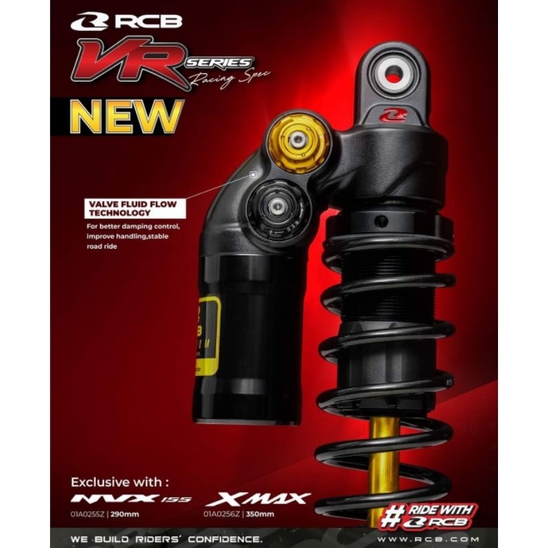 Racing Boy VR Series Yamaha Nmax NVX Xmax Racing Spec Adsorber ...