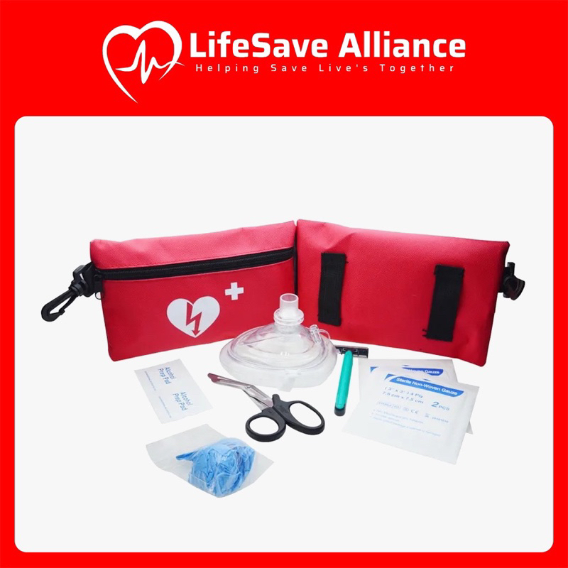 CPR Accessories Bag Small First Aid AED Rescue Kit | Shopee Malaysia