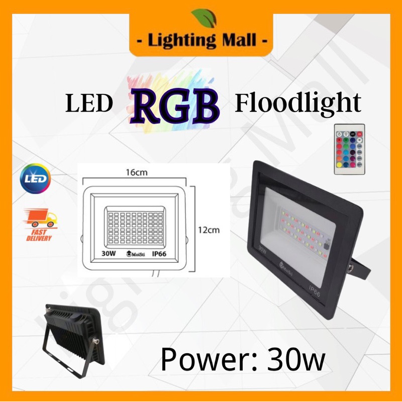 LED Spotlight Floodlight 10W 20W 30W 50W 100W led flood light spot light Waterproof IP65 Outdoor ...