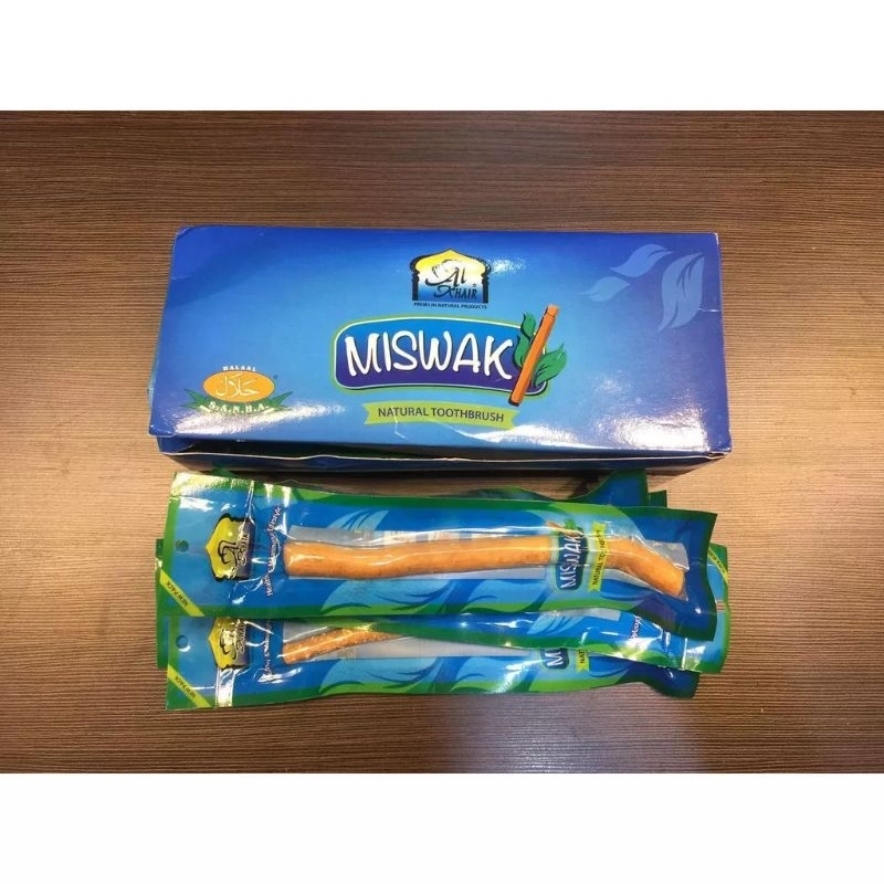Miswak Kayu Sugi Al Khair & Al Hibah / Single & Box & Gift Box | Shopee ...