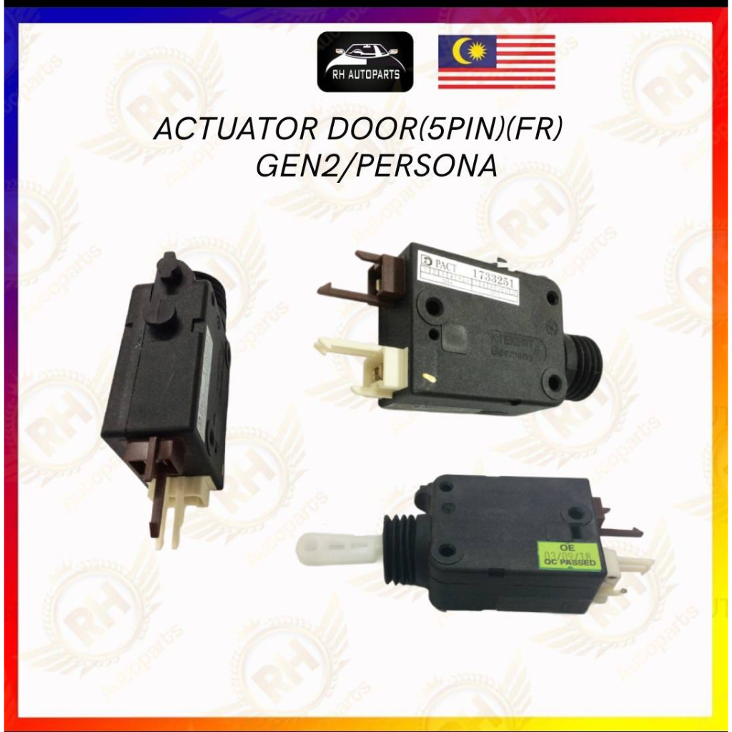 PROTON PERSONA GEN2 ACTUATOR DOOR INNER LOCK CENTER LOCK GUN POWER ...