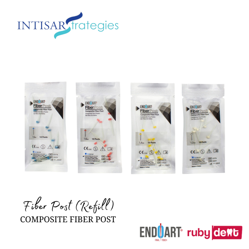FIBER POST REFILL ENDOART RUBYDENT INCIDENTAL TURKEY | Shopee Malaysia