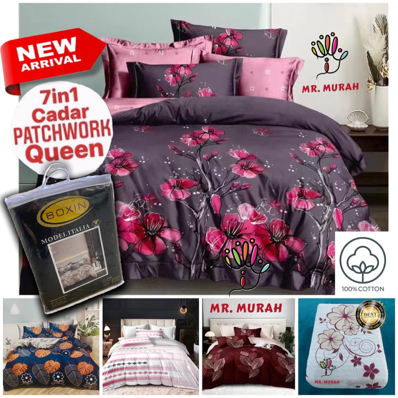 BOXIN CADAR PATCHWORK | 7-in-1 | Quality yang Best di MALAYSIA | Shopee Malaysia