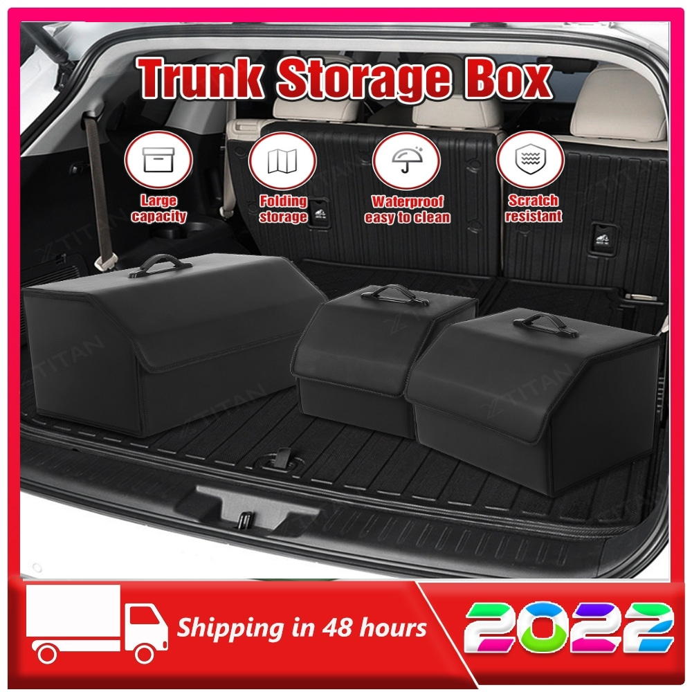 【NEW】XTITAN Car Trunk Storage Vehicle Organizer Car Storage Box With ...