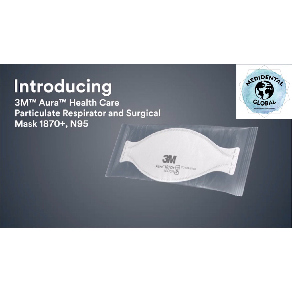 [READY STOCKS / ORIGINAL] 1870+ Aura Healthcare Particulate Respirator and Surgical Mask N95 ...