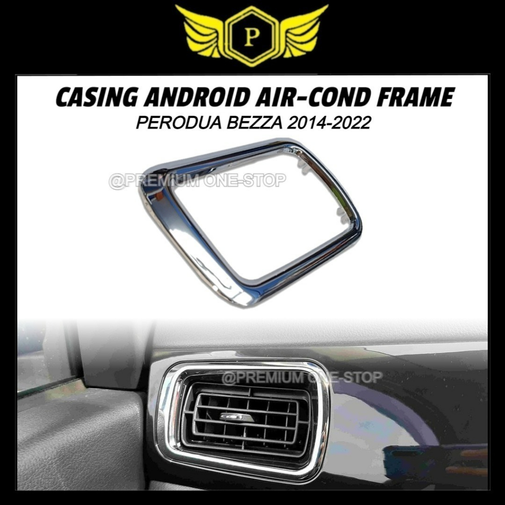 (KIRI SAHAJA) PERODUA BEZZA 2016-2019 AIRCOND PANEL FRAME RING FOR LEFT ...