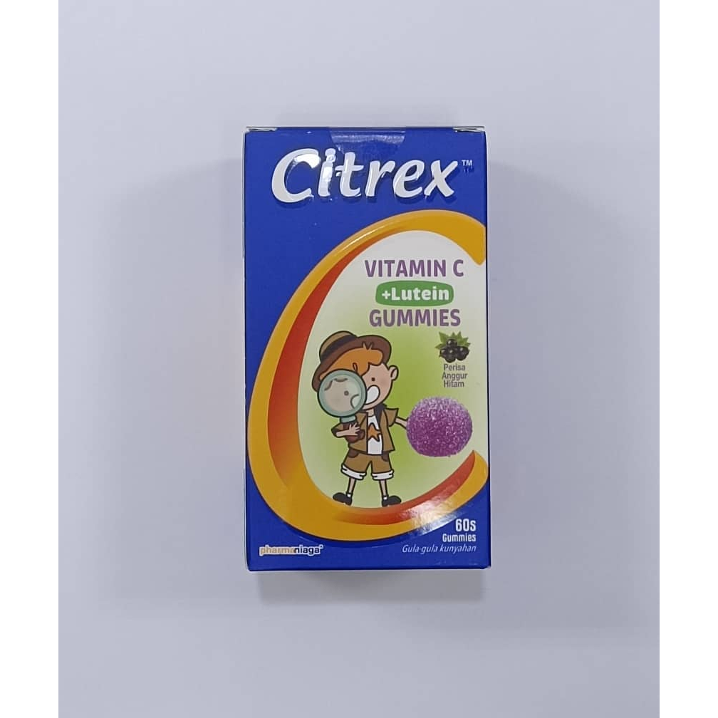 CITREX VITAMIN-C + LYSINE / LUTEIN GUMMIES (60'S) - EXPIRY: 01/2025 ...