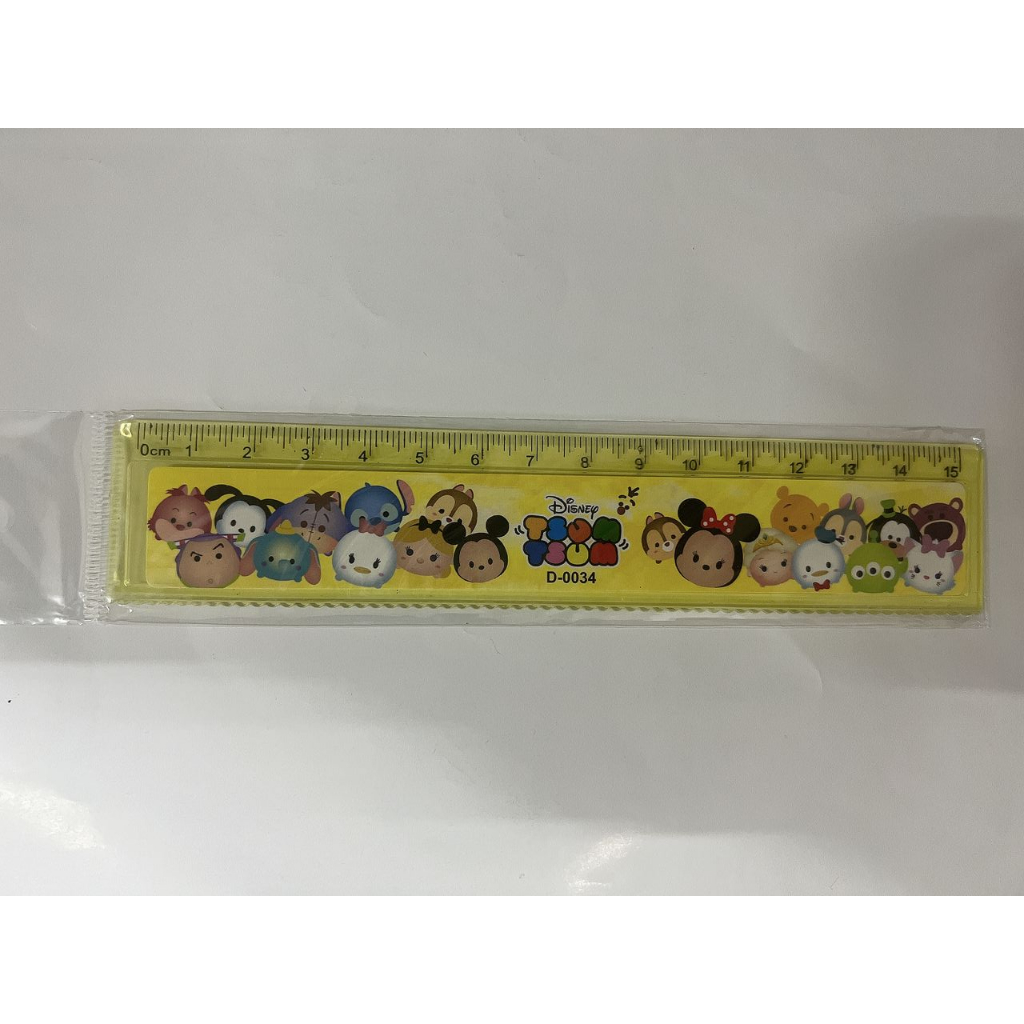 15cm Cartoon Ruler 2 in 1 Straight and Wave Ruler Pembaris Comel Lurus ...