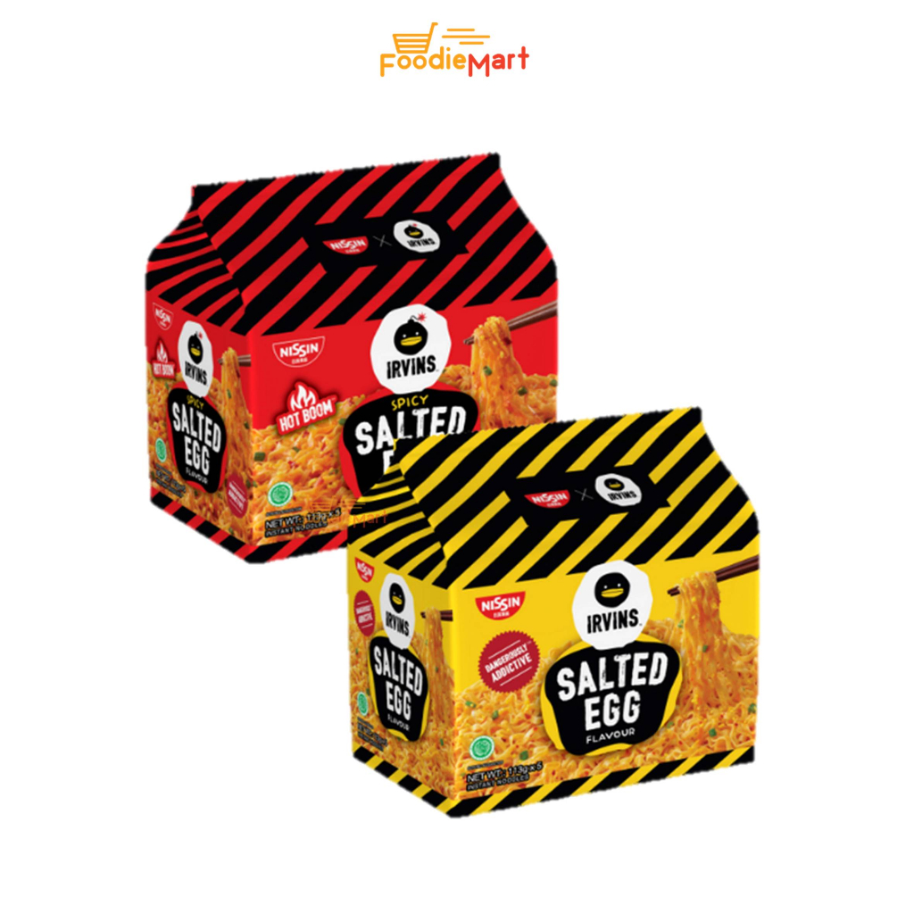FOODIEMART [HALAL] [READY STOCK] NISSIN X IRVINS Salted Egg Ramen ...