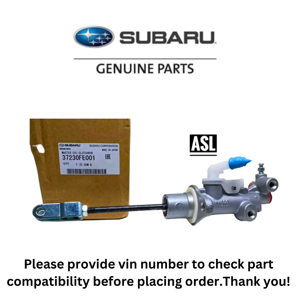 37230FE001 Genuine Subaru Clutch Master Pump Forester Impreza WRX STI ...