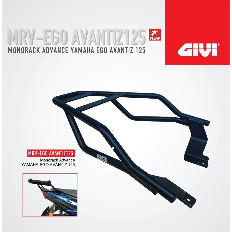 Givi Rack MV MRV Yamaha Avantiz 125 Monorack Advance Rack Yamaha Ego ...