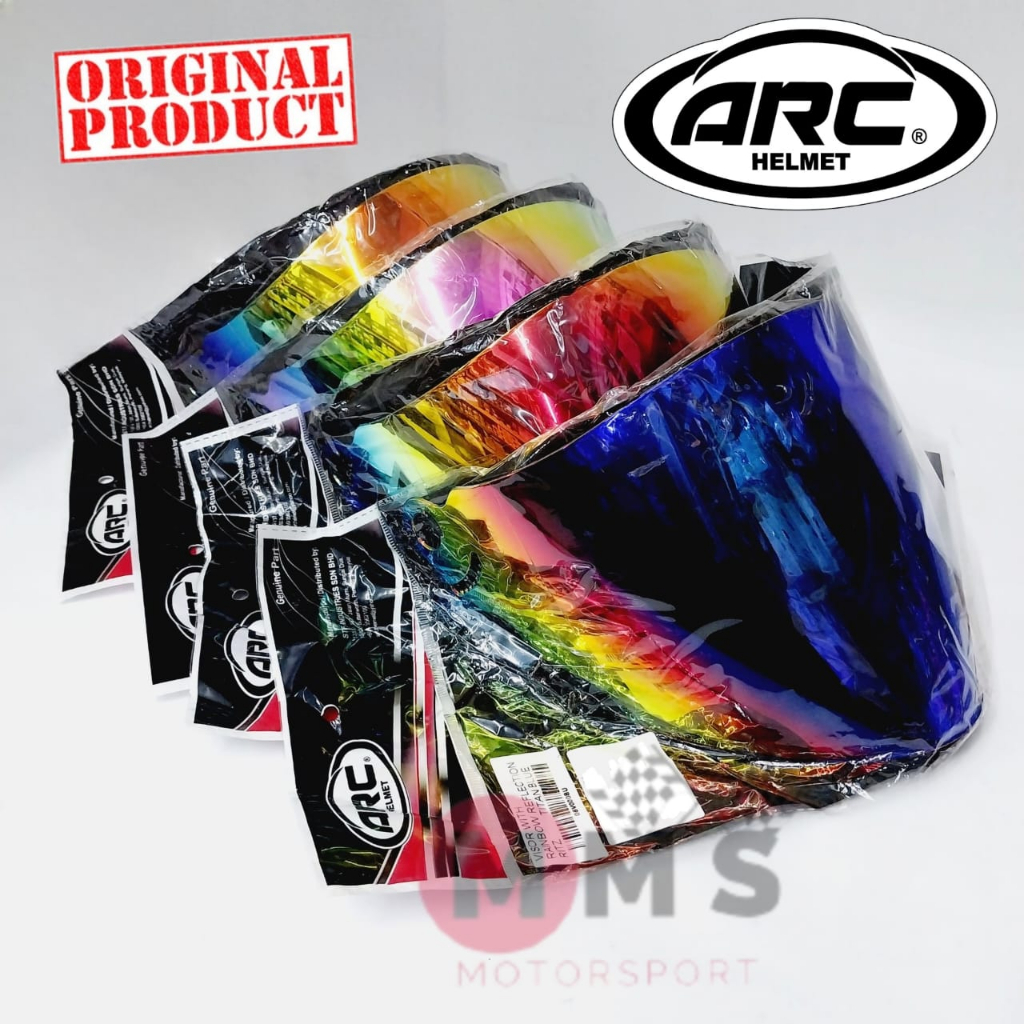 Visor ARC RITZ Titan Blue / Titan Magenta / Rainbow / Rose Red ...