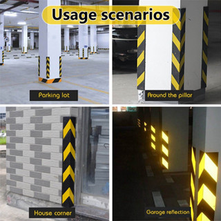 【Fast Deliver】WALL RUBBER CORNER GUARD PROTECTOR WITH REFLECTIVE FOR ...