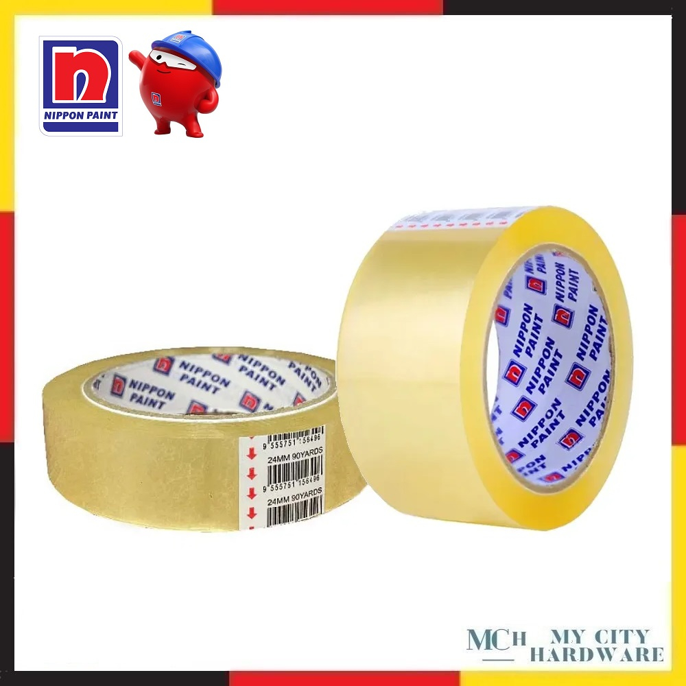 NIPPON PAINT OPP TAPE Transparent Clear Tape Student School Use Office ...