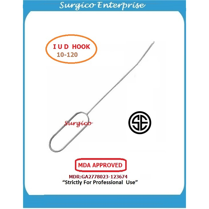 IUD Hook removal and insertion Instruments Surgical Medical Use ...