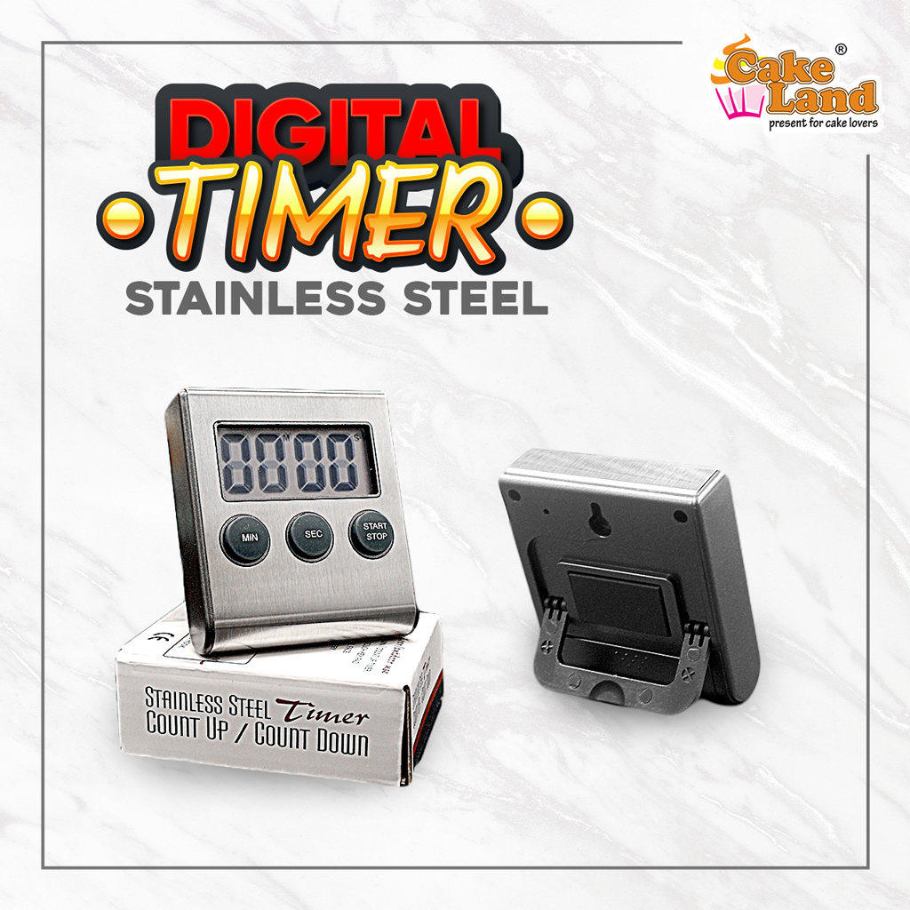 CAKE LAND Stainless Steel Digital Timer | Shopee Malaysia