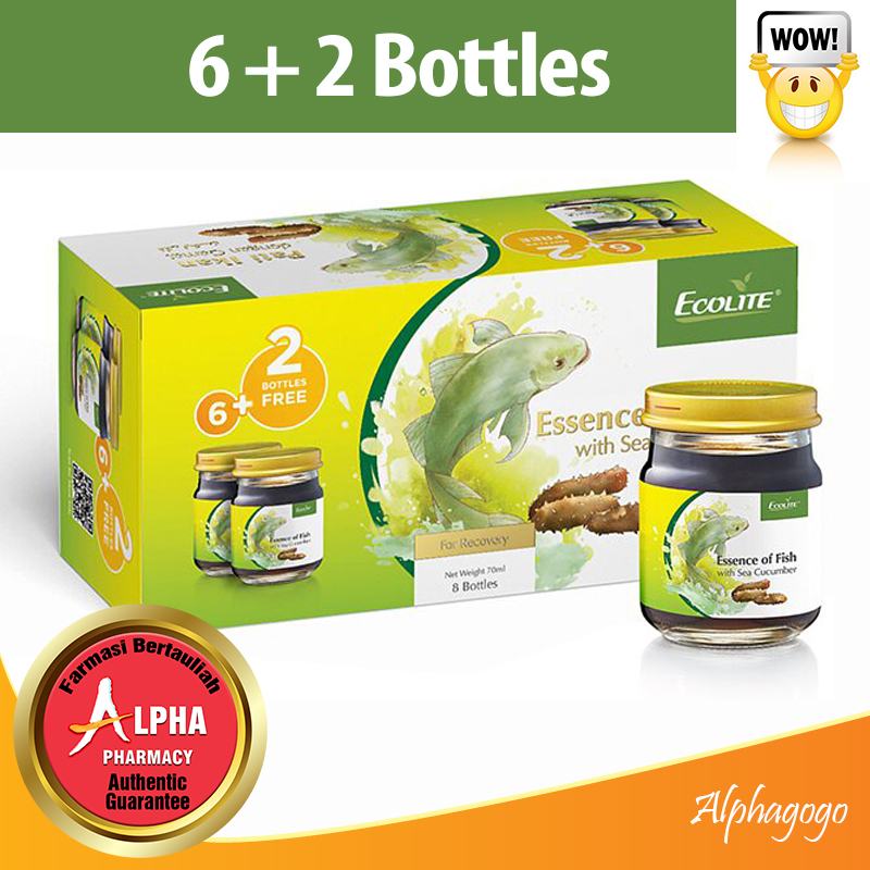 Essence of Fish with Sea Cucumber / Ecolite Pati Ikan Dengan Gamat (8 ...