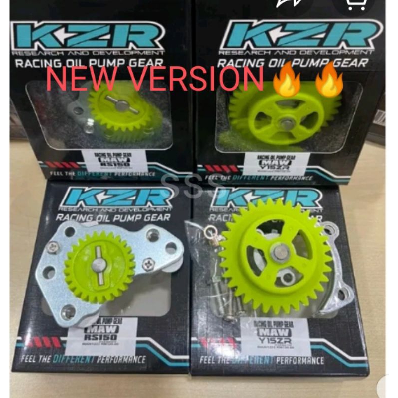 🔥 Kzr Racing Oil pump Cnc Y15ZR Y16ZR Lc135 4s 5s Rs150 Rsx pum minyak kozi Lc y15 rs High nlk ...
