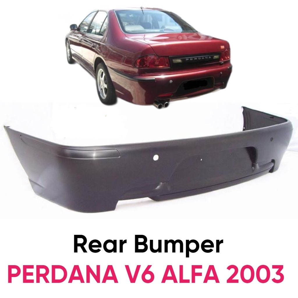 PROTON PERDANA V6 ALPHA 2003 REAR BUMPER | Shopee Malaysia