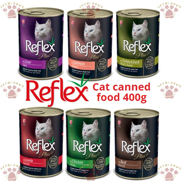Reflex Plus Cat Canned Food 400g Shopee Malaysia