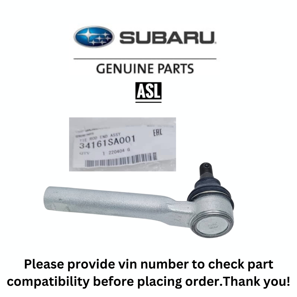 34161SA001 Genuine Subaru Tie Rod End Exiga Forester Impreza WRX STI ...