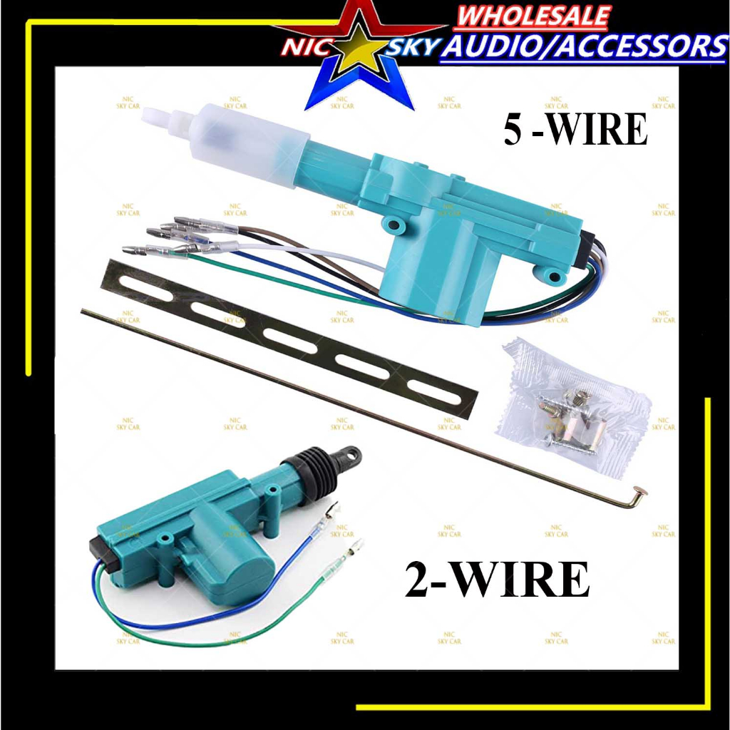 Car Central Lock Gun 12V Central Locking System Actuator Door Gun ...